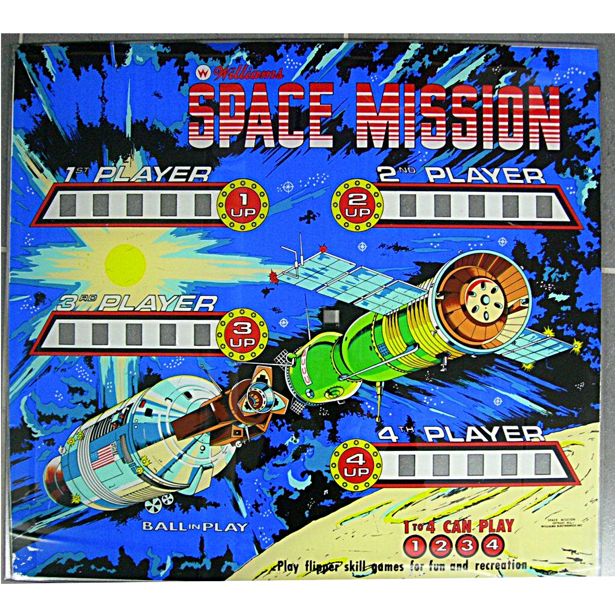 Space Mission Pinball Machine - Elite Home Gamerooms