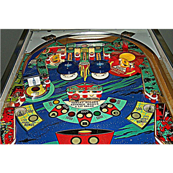Space Mission Pinball Machine - Elite Home Gamerooms