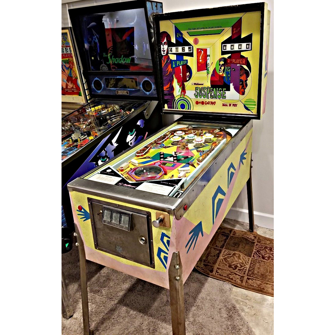 Suspense Pinball Machine - Elite Home Gamerooms