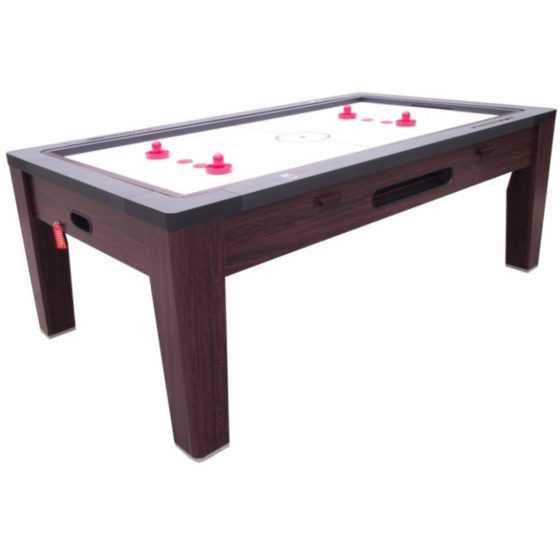 6 in 1 Multi Game Table (Walnut) - Elite Home Gamerooms