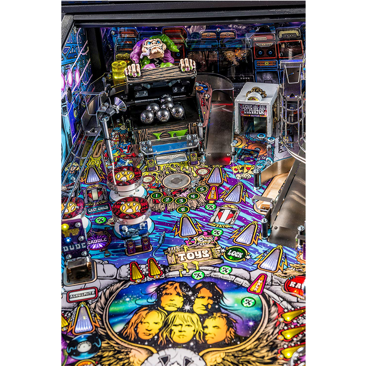 Aerosmith Pro Pinball Machine - Elite Home Gamerooms