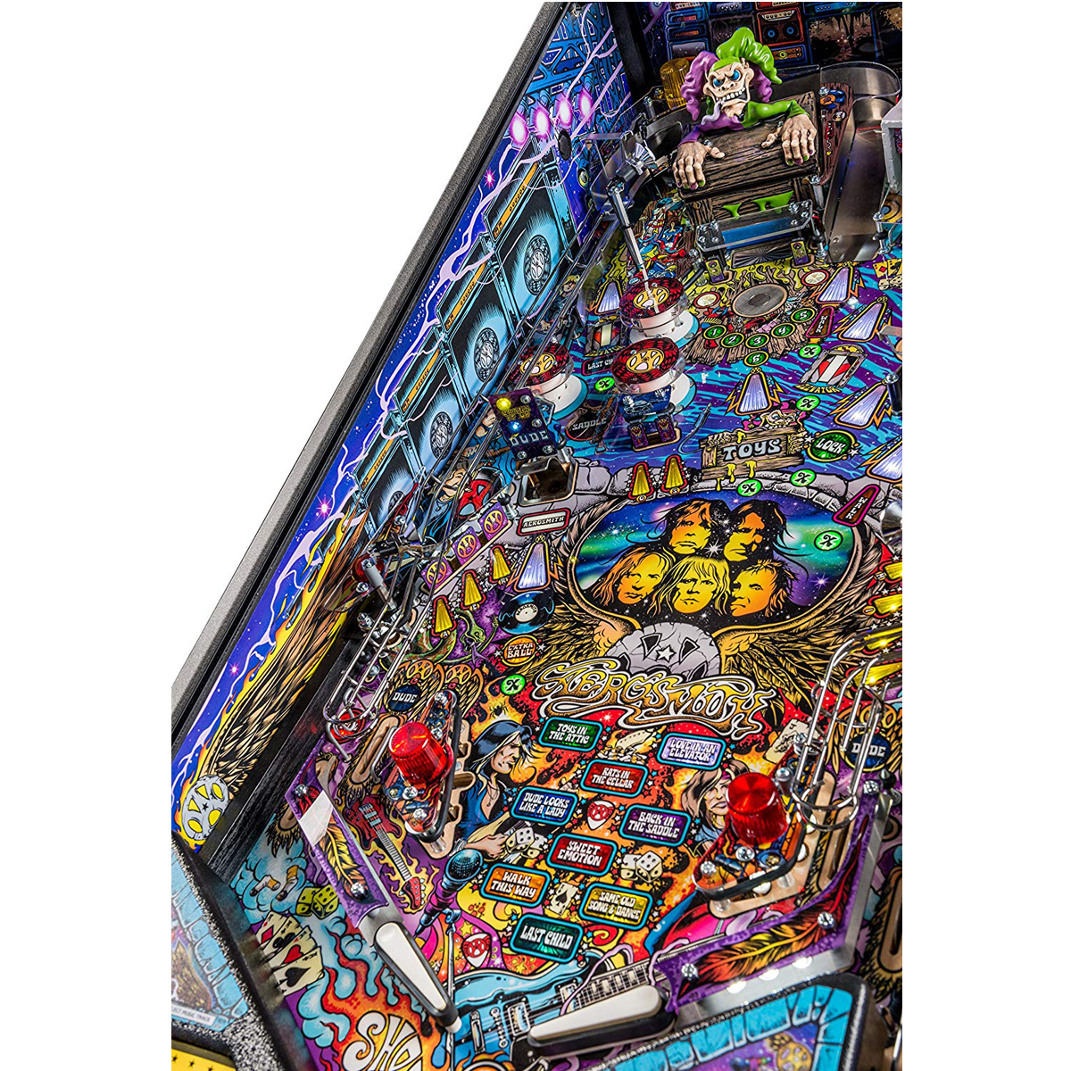 Aerosmith Pro Pinball Machine - Elite Home Gamerooms
