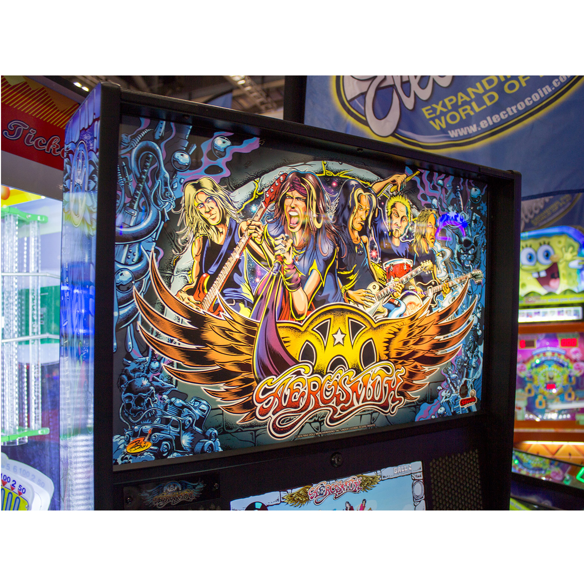Aerosmith Pro Pinball Machine - Elite Home Gamerooms