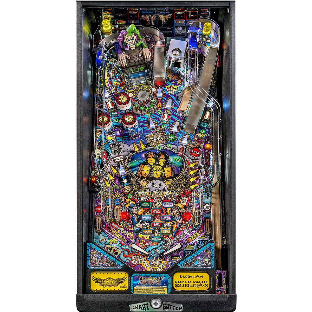 Aerosmith Pro Pinball Machine - Elite Home Gamerooms