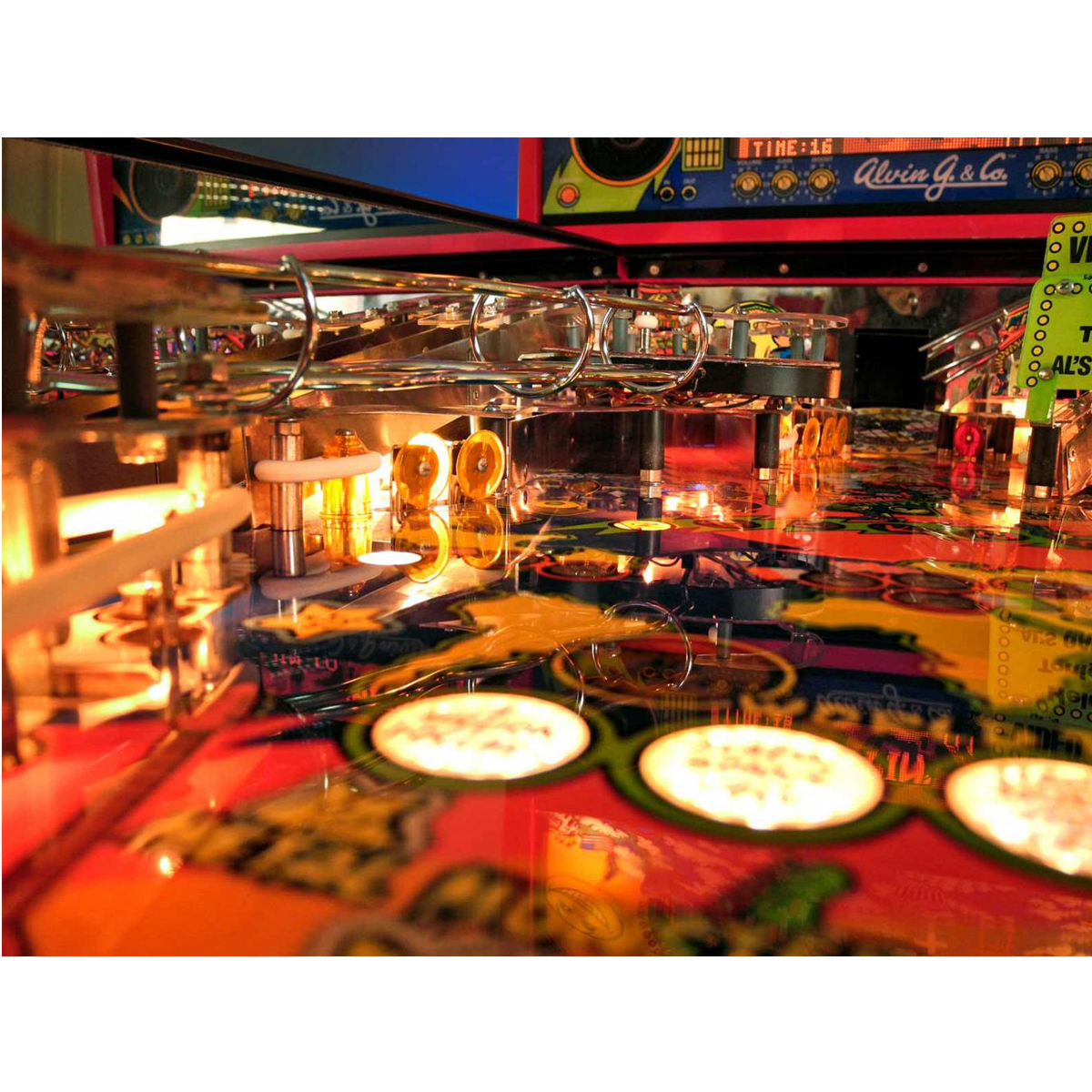 Al's Garage Band Pinball Machine - Elite Home Gamerooms
