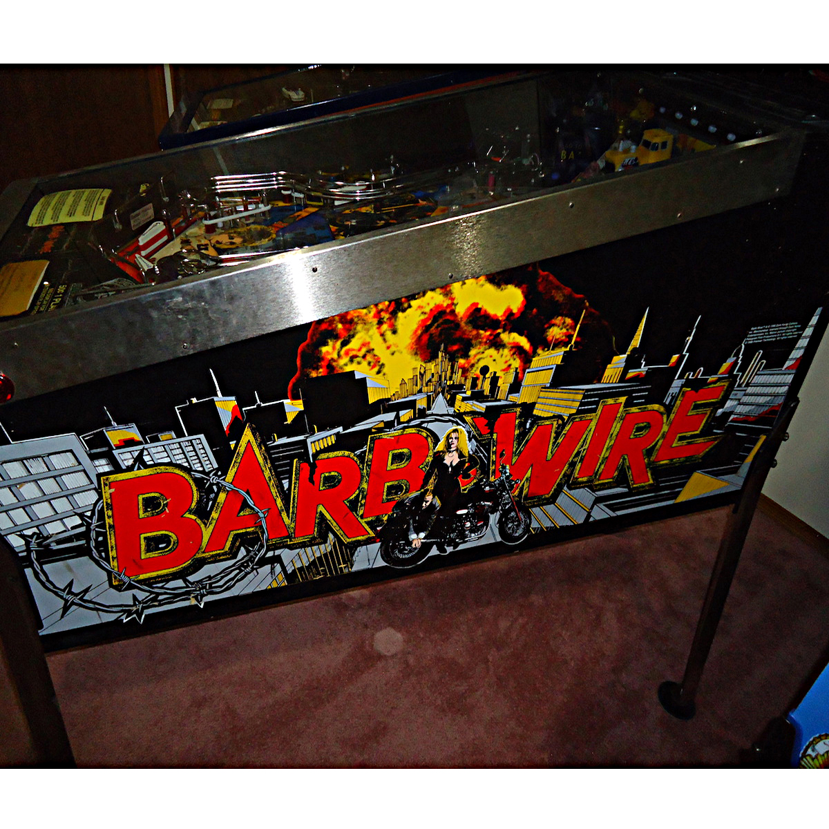 Barb Wire Pinball Machine - Elite Home Gamerooms