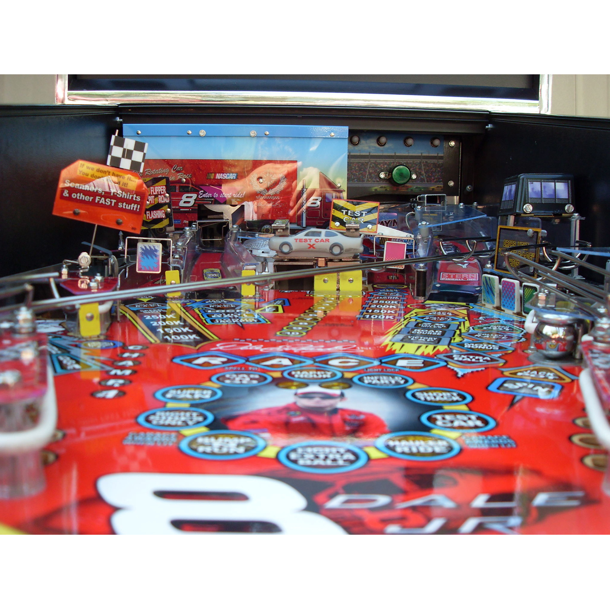 Dale Earnhardt Jr Pinball Machine - Elite Home Gamerooms
