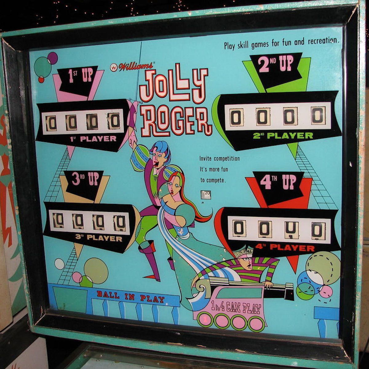 Jolly Roger Pinball Machine - Elite Home Gamerooms