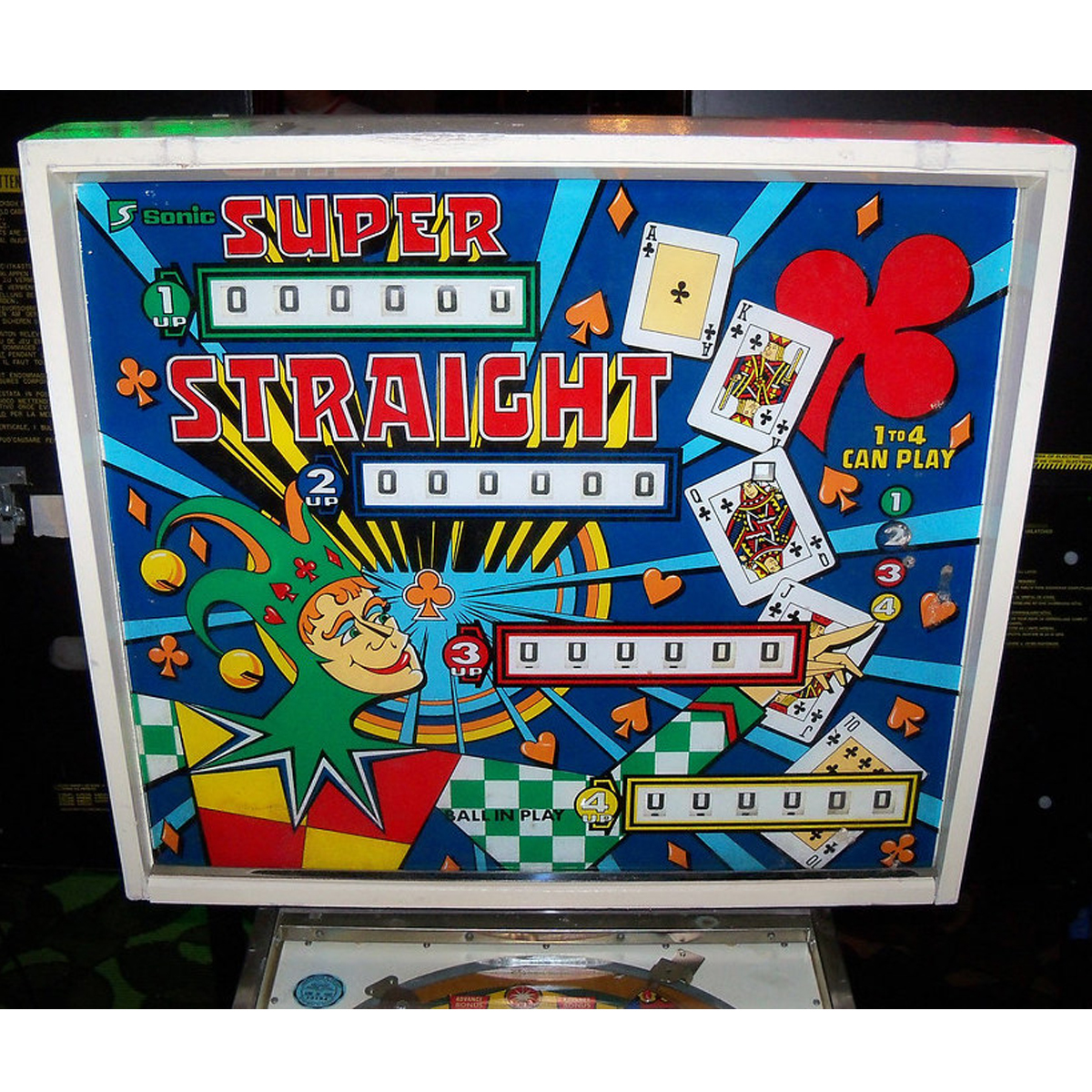 Super Straight Pinball Machine - Elite Home Gamerooms