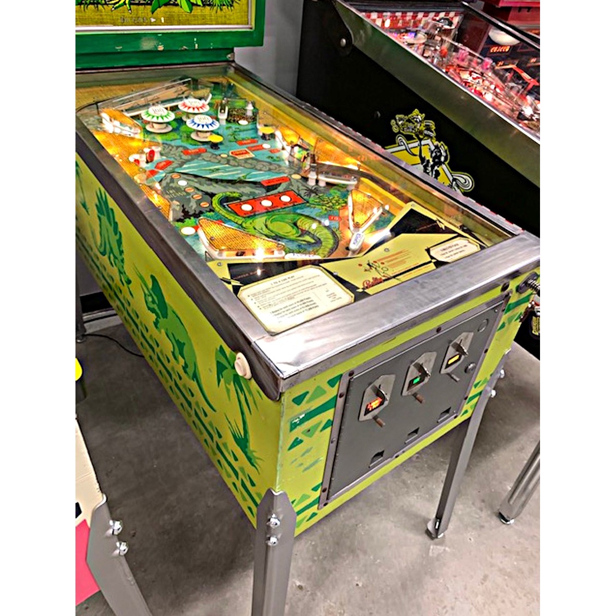 Four Million B.C. Pinball Machine - Elite Home Gamerooms