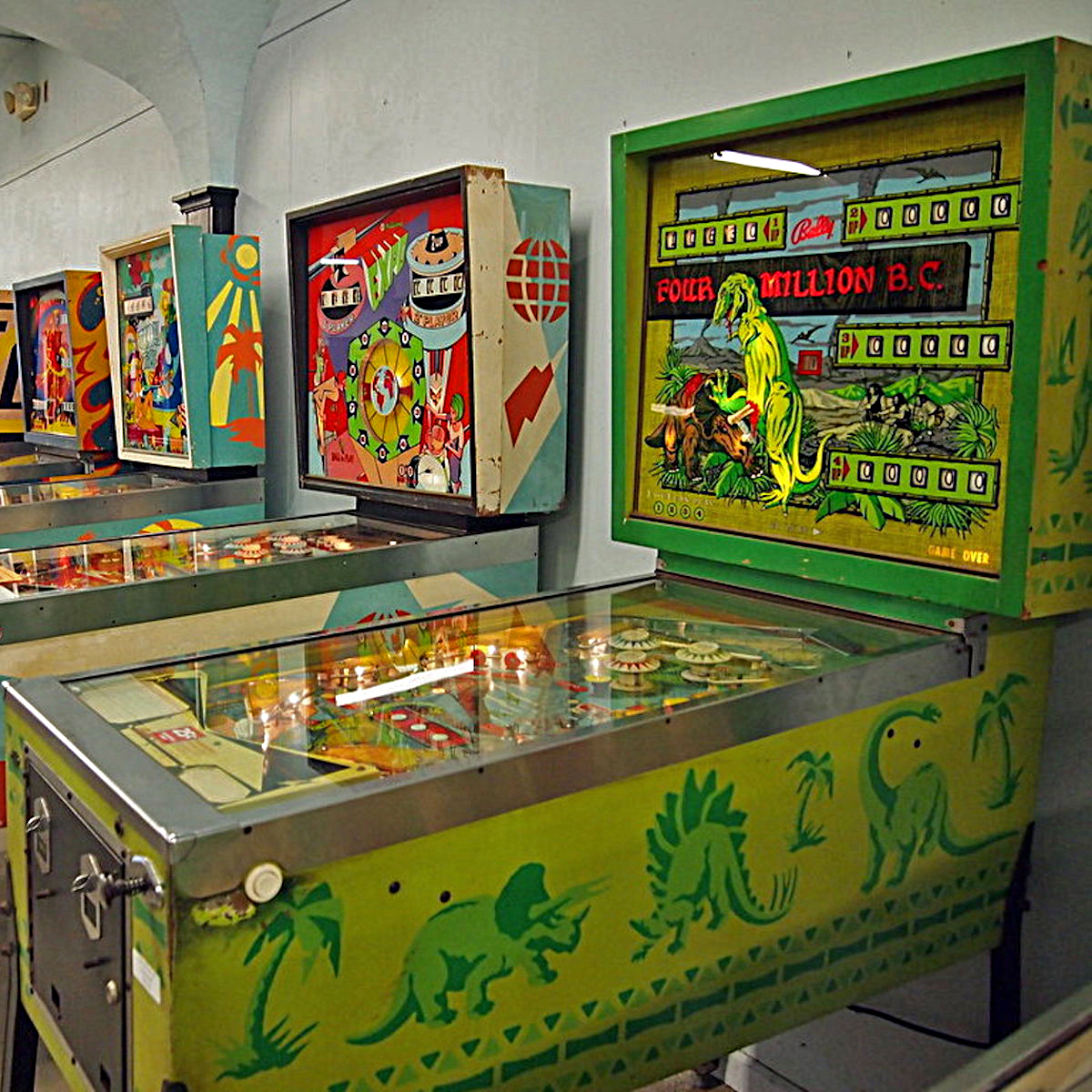 Four Million B.C. Pinball Machine - Elite Home Gamerooms