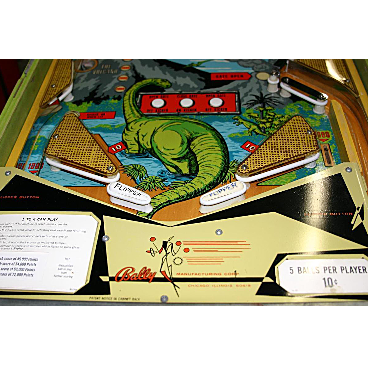 Four Million B.C. Pinball Machine - Elite Home Gamerooms