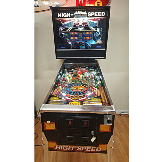 High Speed Pinball Machine - Elite Home Gamerooms