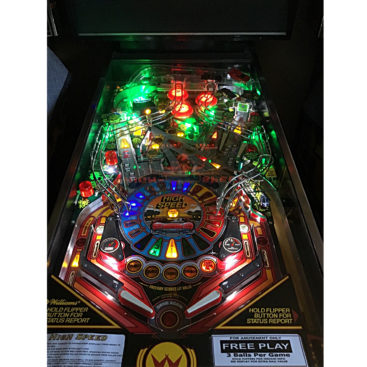 High Speed Pinball Machine - Elite Home Gamerooms