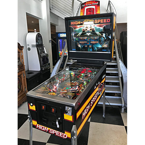 High Speed Pinball Machine - Elite Home Gamerooms