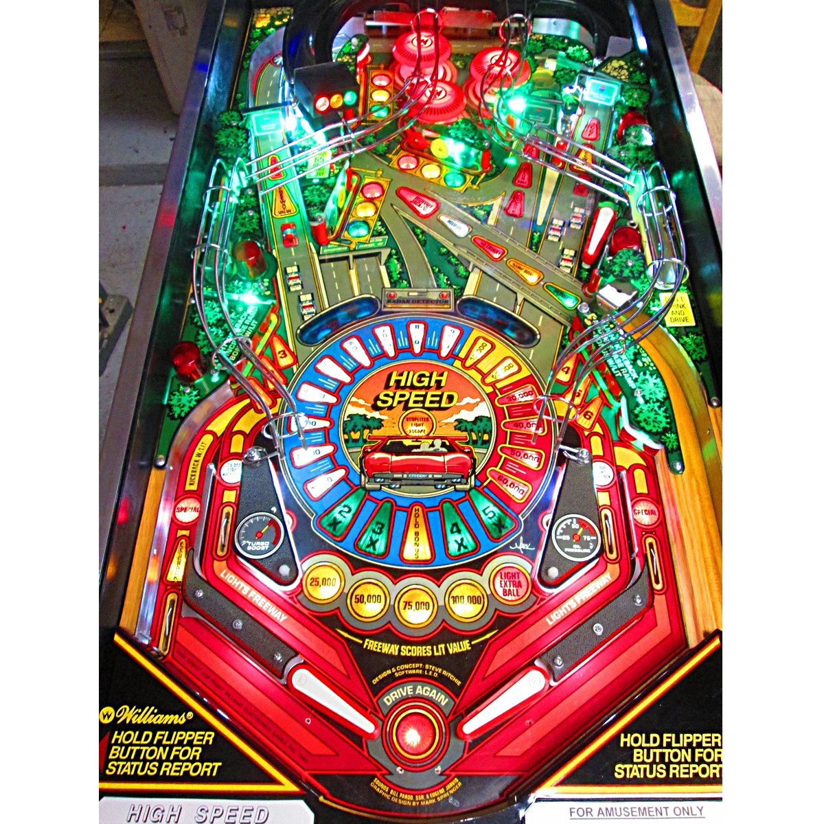 High Speed Pinball Machine - Elite Home Gamerooms