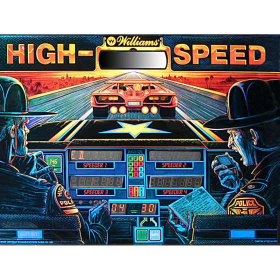 High Speed Pinball Machine - Elite Home Gamerooms