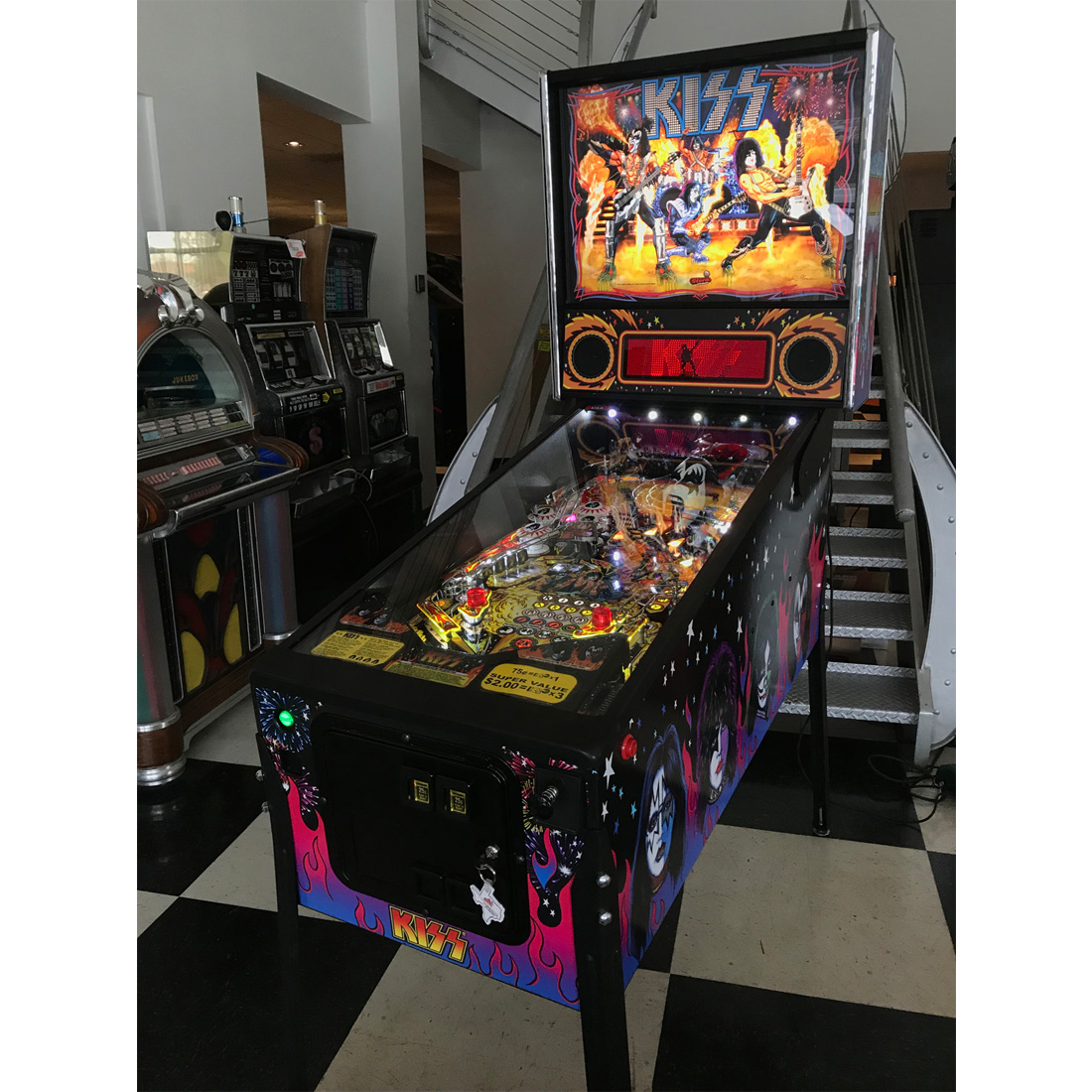 KISS Pro Pinball Machine - Elite Home Gamerooms