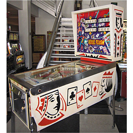 Royal Flush Pinball Machine - Elite Home Gamerooms