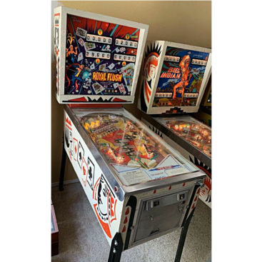 Royal Flush Pinball Machine - Elite Home Gamerooms