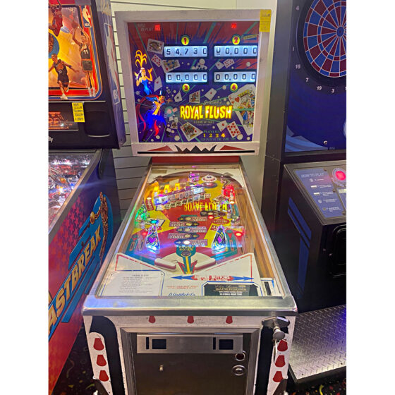 Royal Flush Pinball Machine - Elite Home Gamerooms