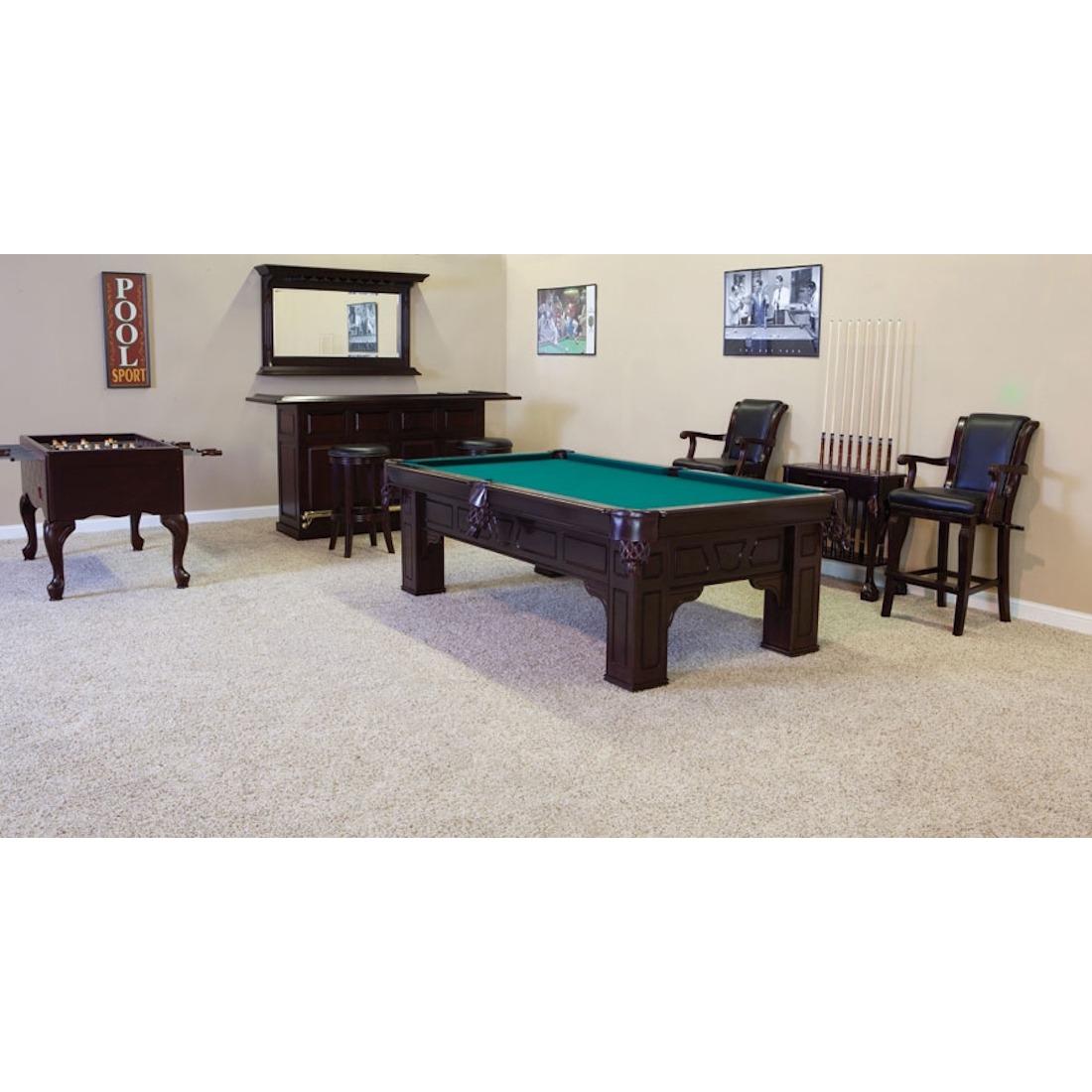 Alicante Pool Table - Elite Home Gamerooms | Billiards