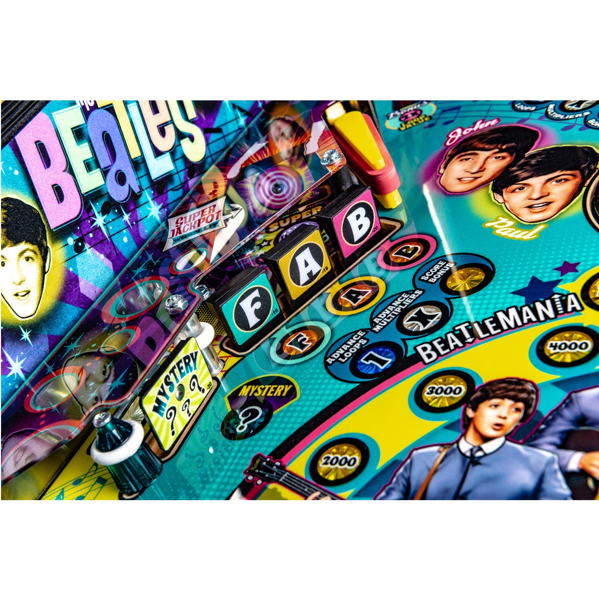 Beatles Gold Edition Pinball Machine - Elite Home Gamerooms