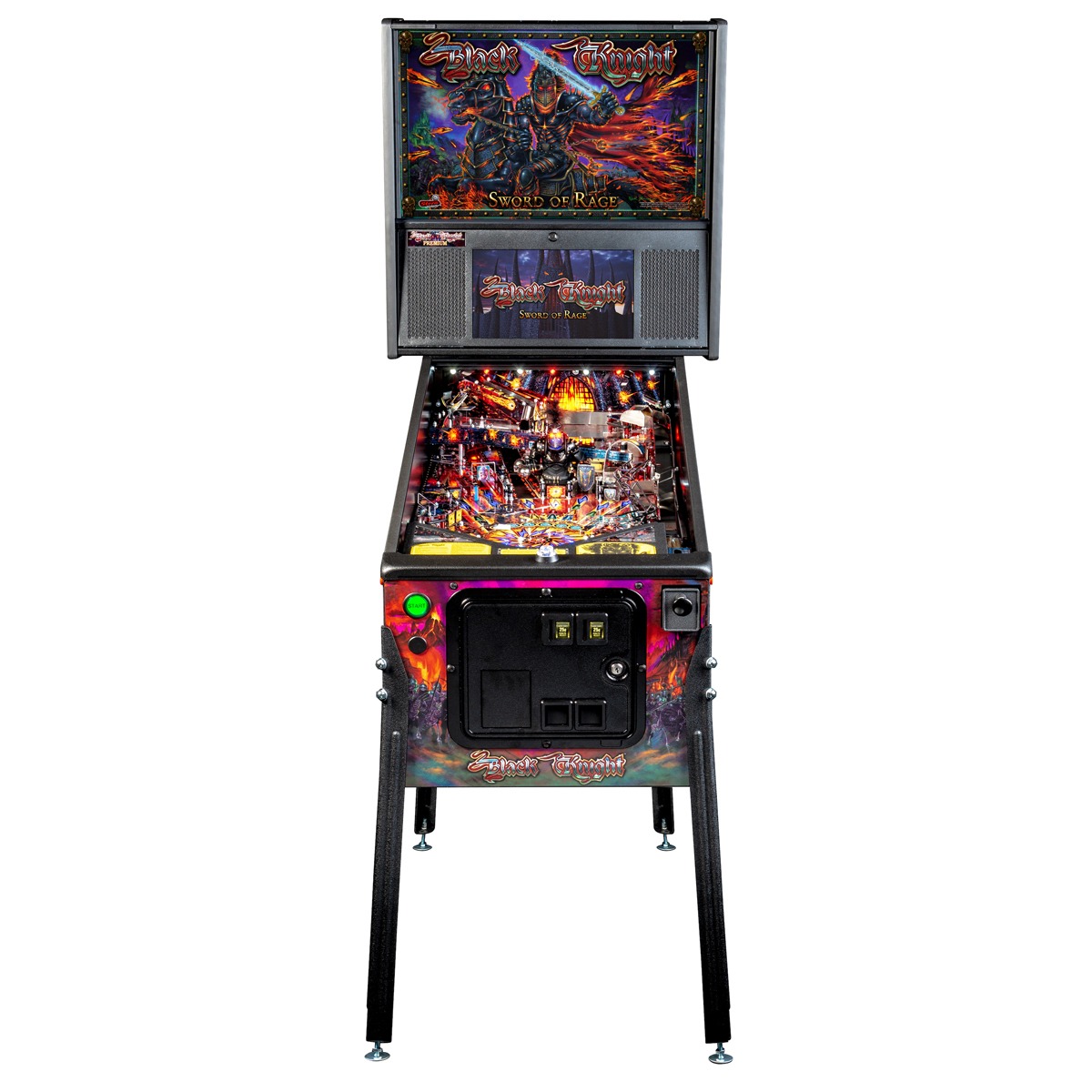 Black Knight Premium Pinball - Elite Home Gamerooms