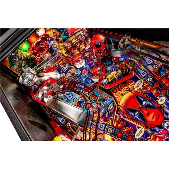 Deadpool Premium Pinball Machine - Elite Home Gamerooms