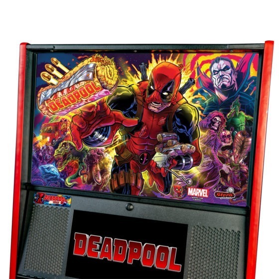 Deadpool Premium Pinball Machine - Elite Home Gamerooms
