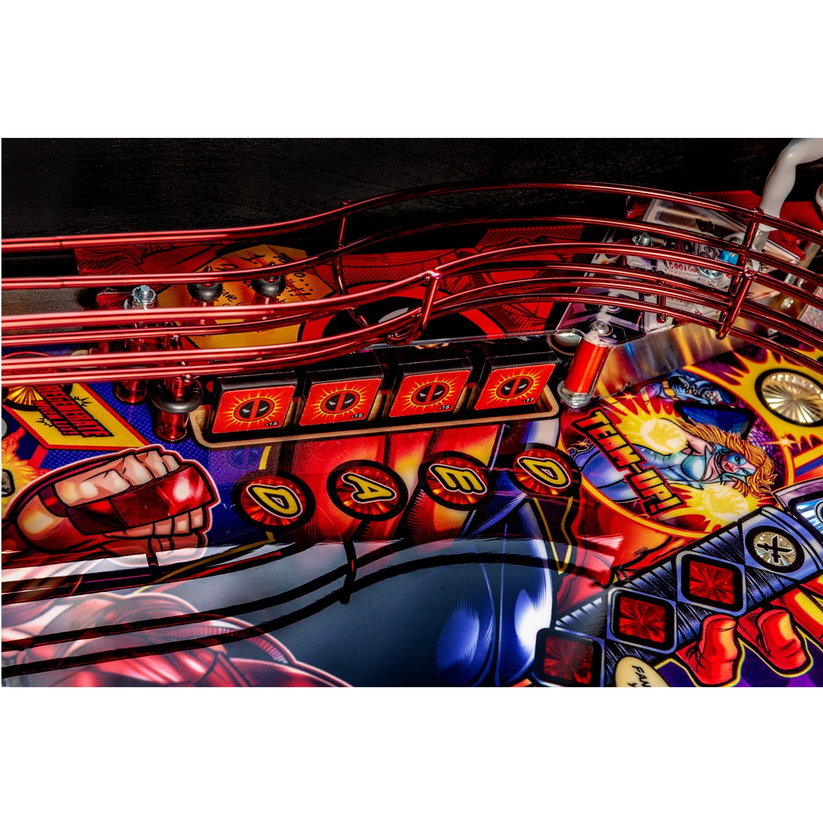 Deadpool Premium Pinball Machine - Elite Home Gamerooms