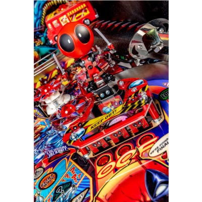 Deadpool Premium Pinball Machine - Elite Home Gamerooms