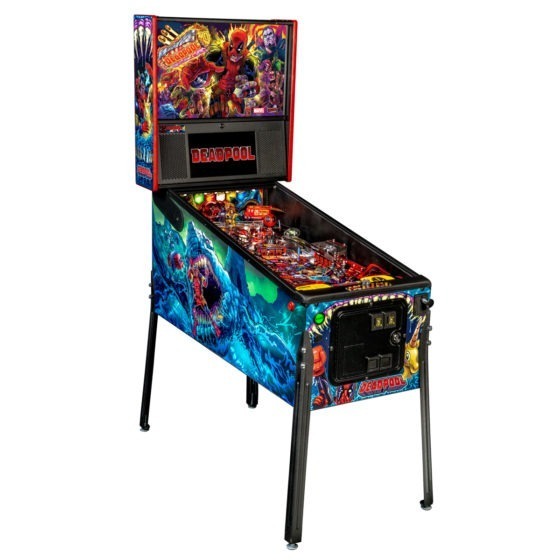 Deadpool Premium Pinball Machine - Elite Home Gamerooms