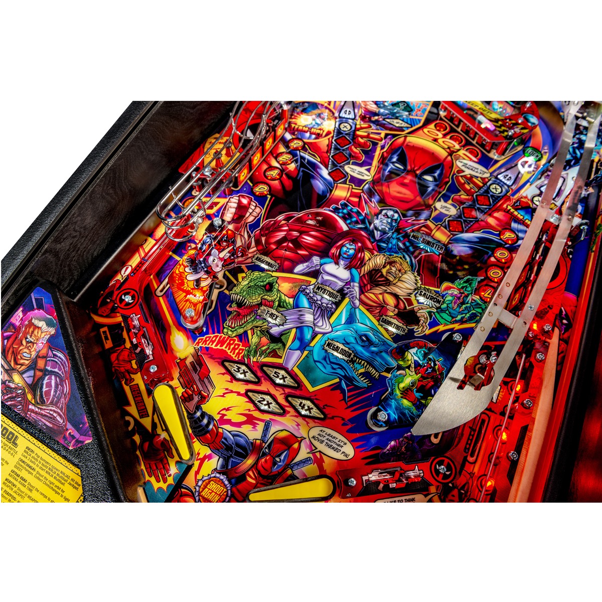 Deadpool Pro Pinball Machine - Elite Home Gamerooms