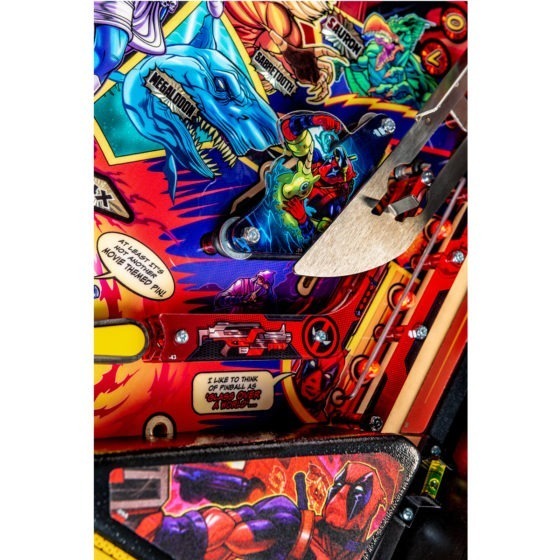 Deadpool Pro Pinball Machine - Elite Home Gamerooms