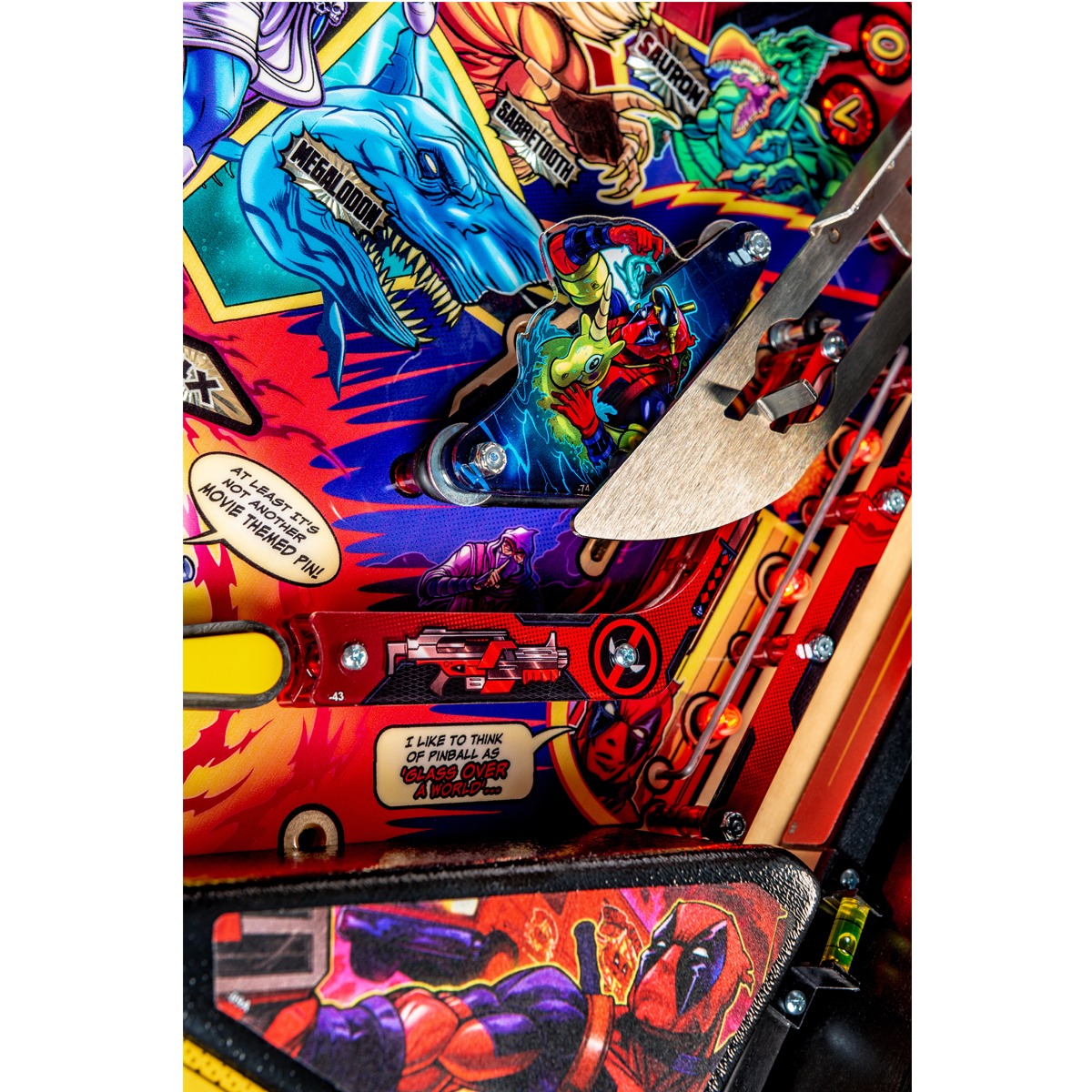 Deadpool Pro Pinball Machine - Elite Home Gamerooms