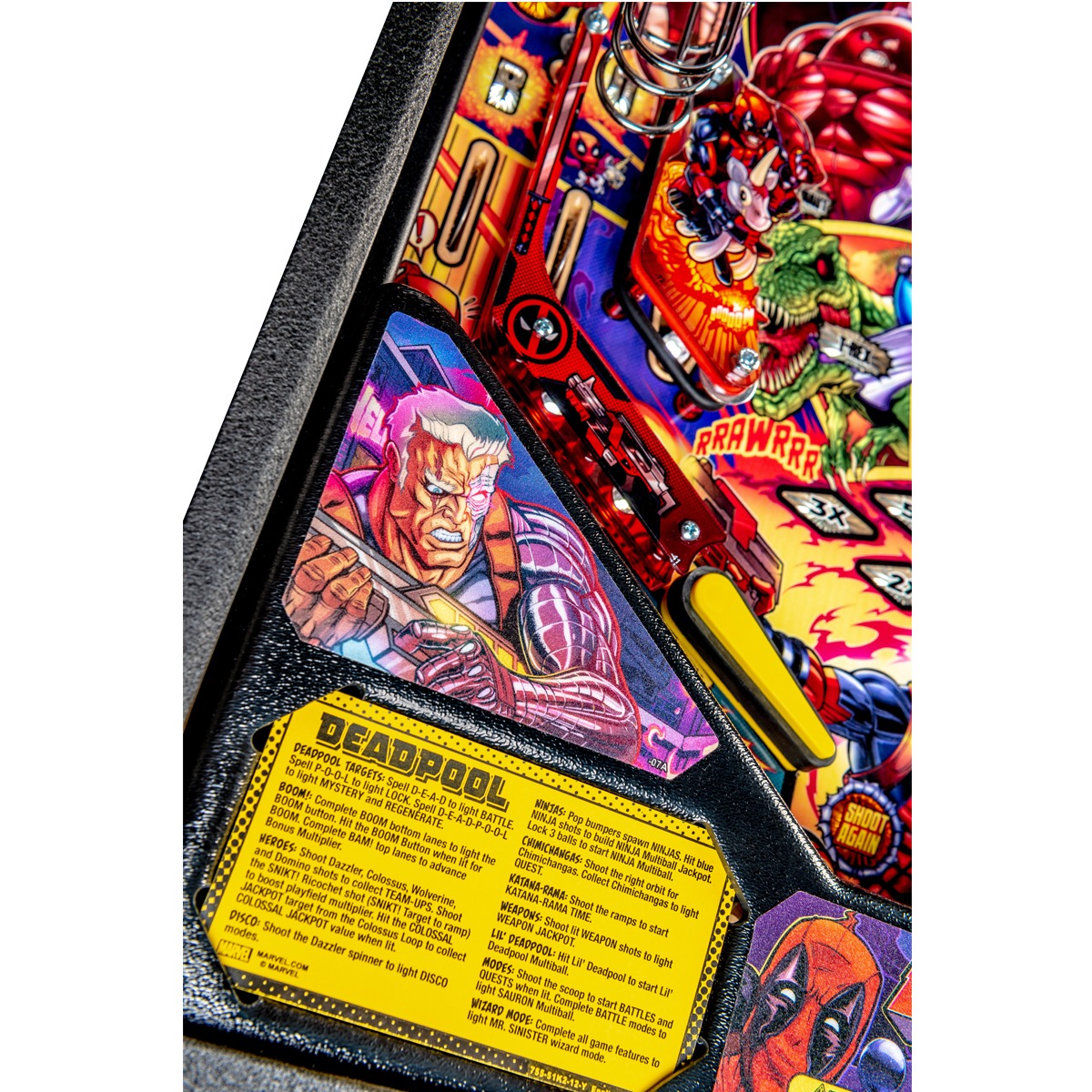Deadpool Pro Pinball Machine - Elite Home Gamerooms