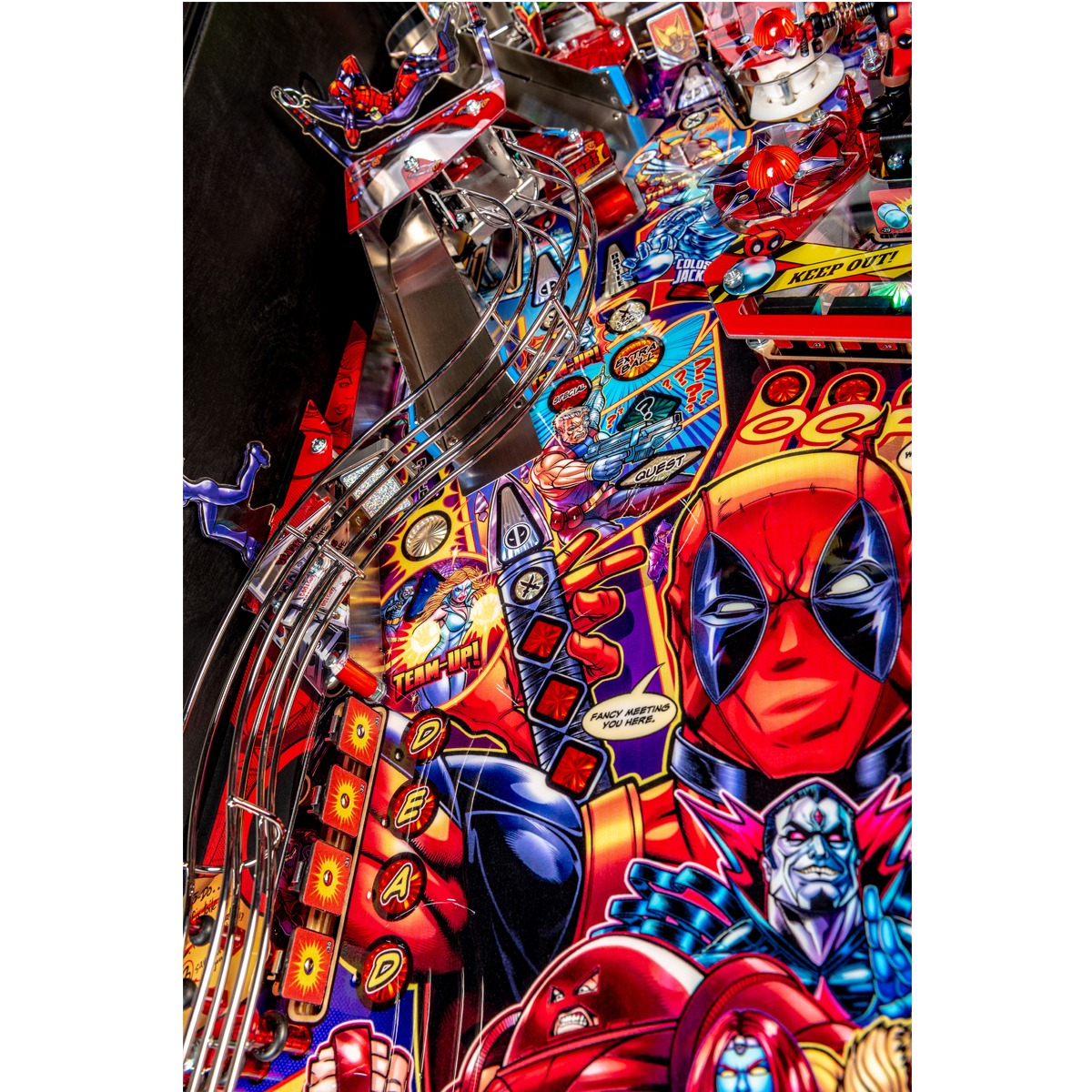 Deadpool Pro Pinball Machine - Elite Home Gamerooms