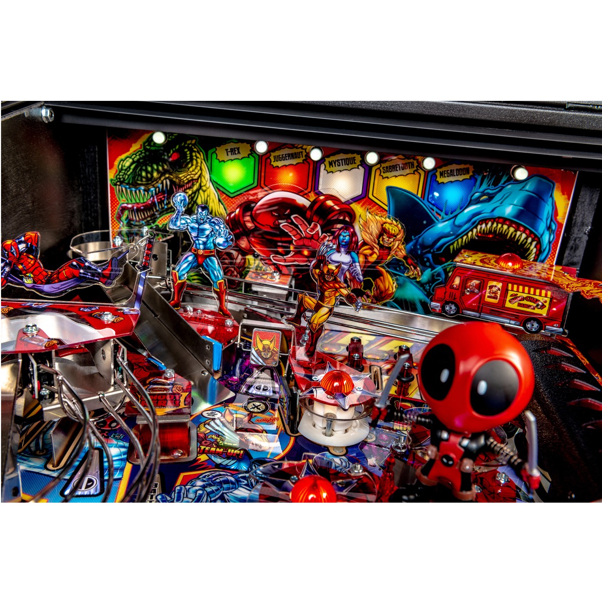 Deadpool Pro Pinball Machine - Elite Home Gamerooms