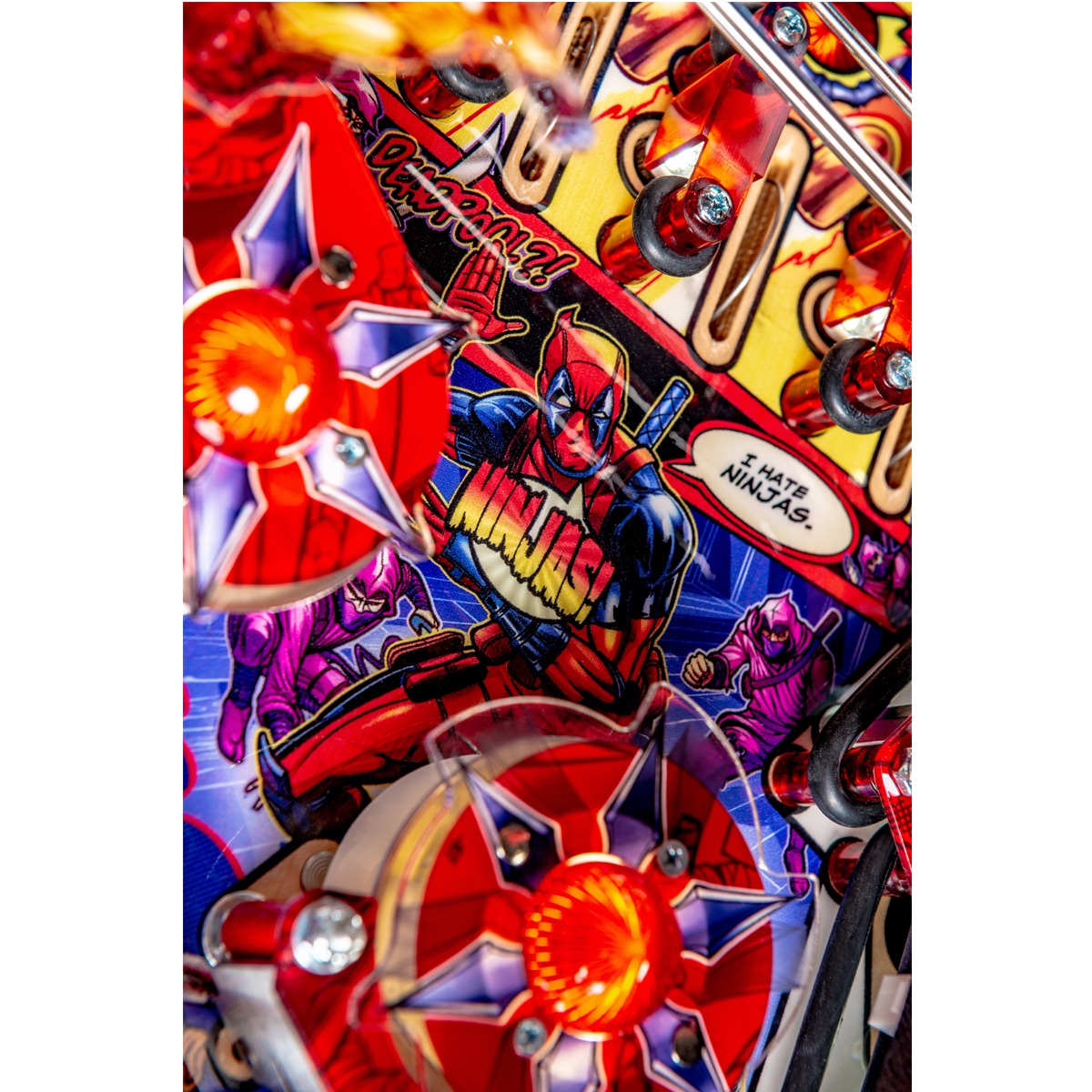 Deadpool Pro Pinball Machine - Elite Home Gamerooms