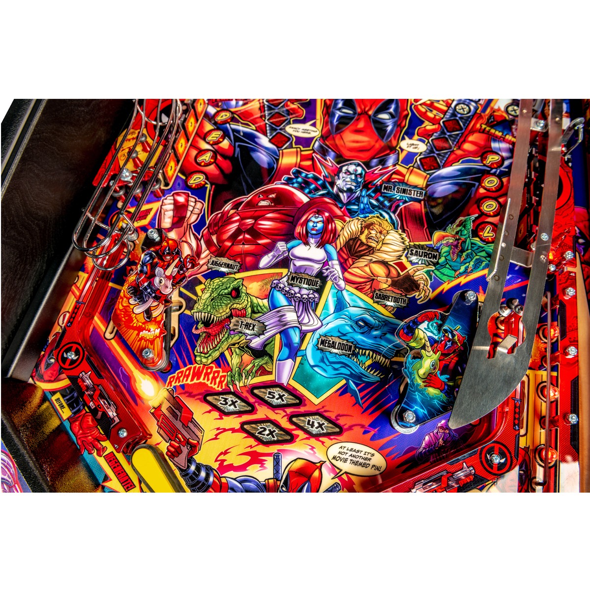 Deadpool Pro Pinball Machine - Elite Home Gamerooms