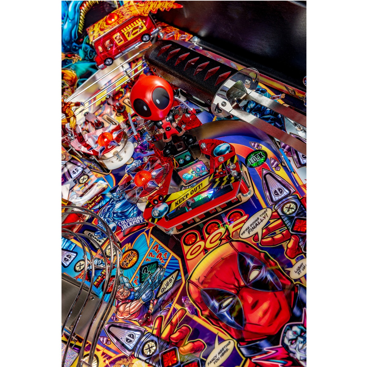 Deadpool Pro Pinball Machine - Elite Home Gamerooms