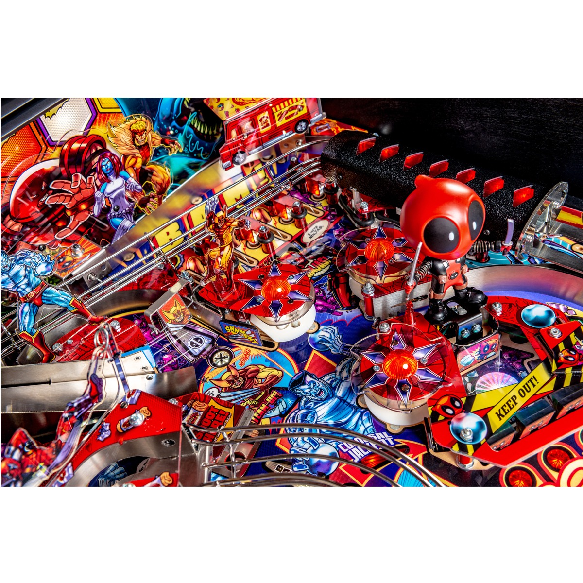 Deadpool Pro Pinball Machine - Elite Home Gamerooms
