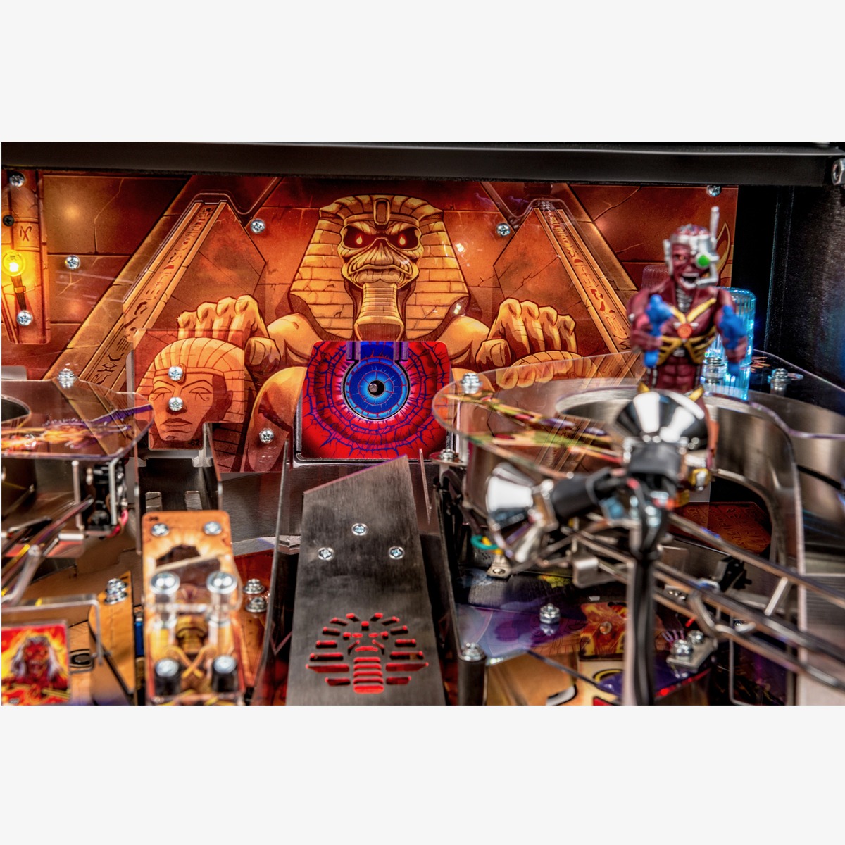 Iron Maiden Premium Pinball Machine - Elite Home Gamerooms