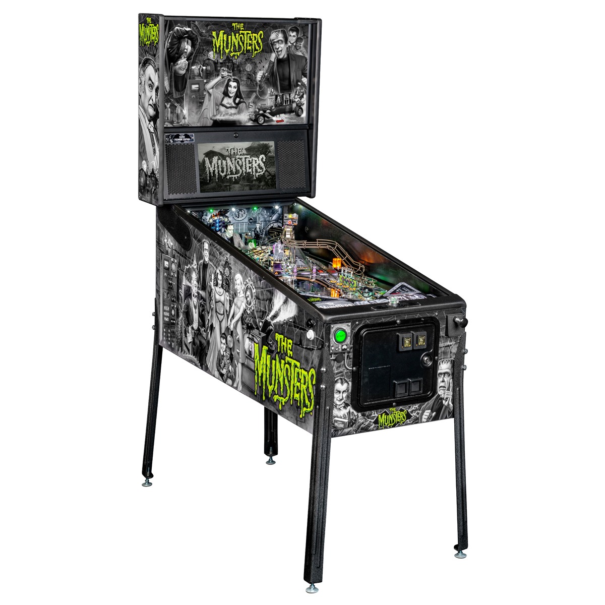 Munsters Premium Pinball Machine - Elite Home Gamerooms