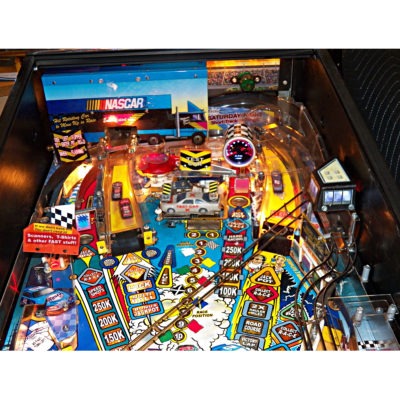 Nascar Pinball Machine by Stern - Elite Home Gamerooms