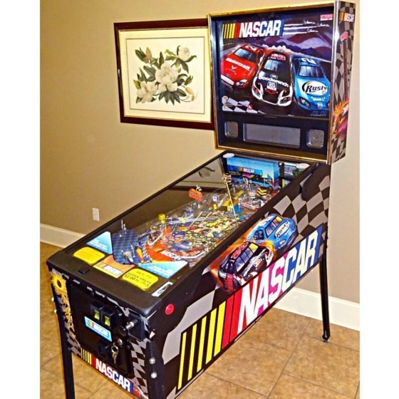 Nascar Pinball Machine by Stern - Elite Home Gamerooms