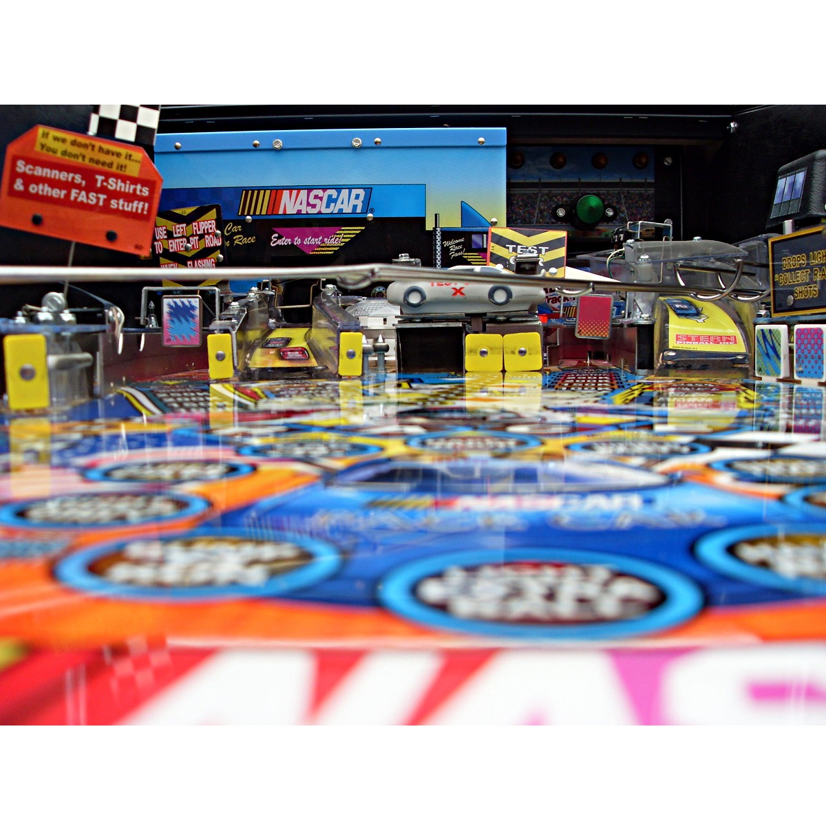 Nascar Pinball Machine by Stern - Elite Home Gamerooms