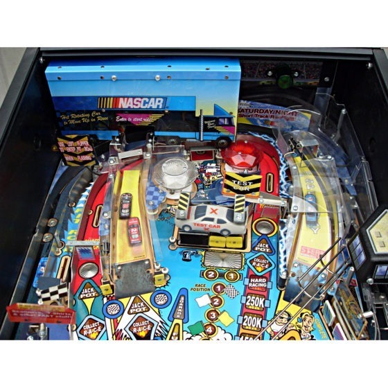 Nascar Pinball Machine by Stern - Elite Home Gamerooms
