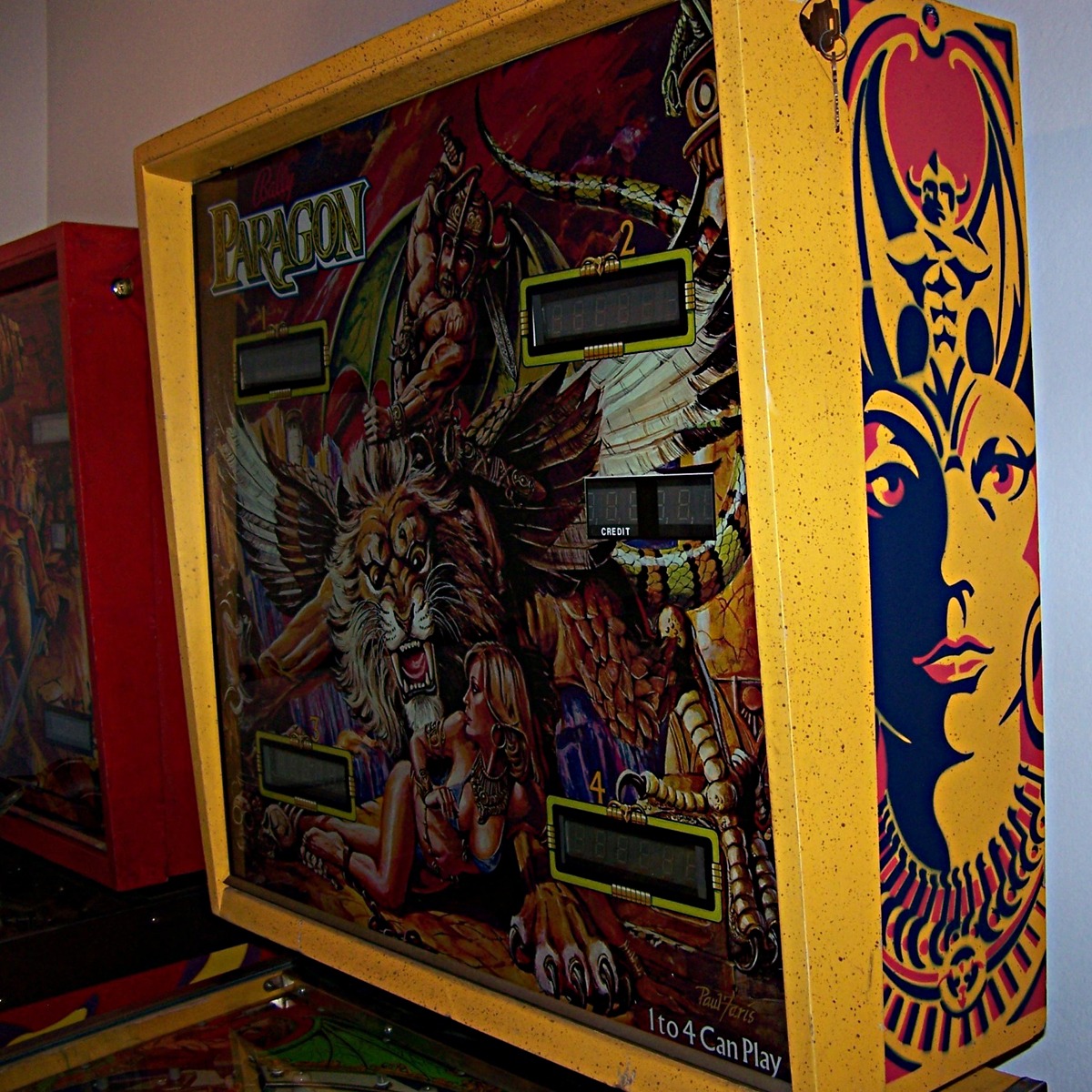 Paragon Pinball Machine - Elite Home Gamerooms